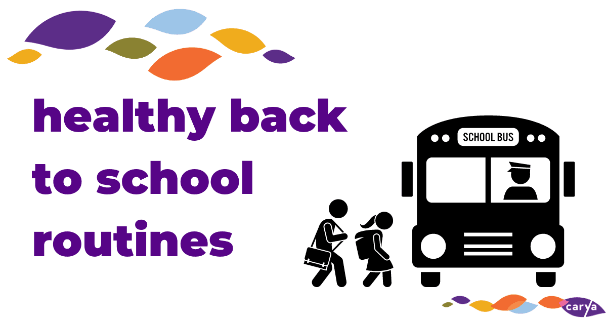 4 Tips for Creating Back To School Routines With Your Kids - carya